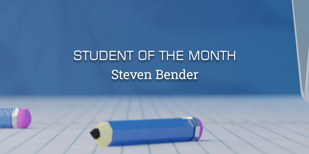 Steven Bender: Student of the Month–May 2024 – Silicon Valley High School